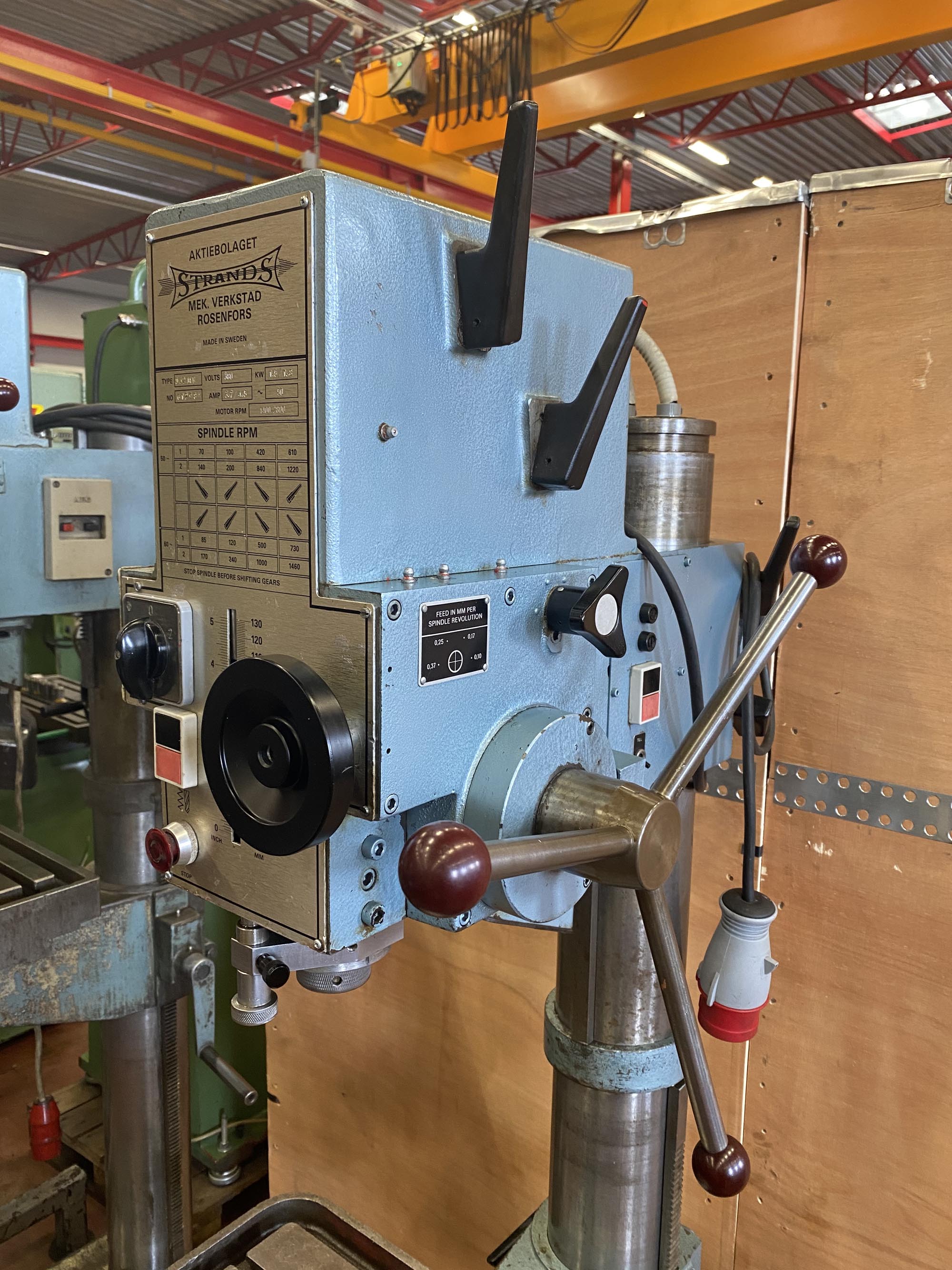 Pelarborrmaskin Strands S32ME - Pelarborrmaskiner - Borrmaskiner - 600 ...