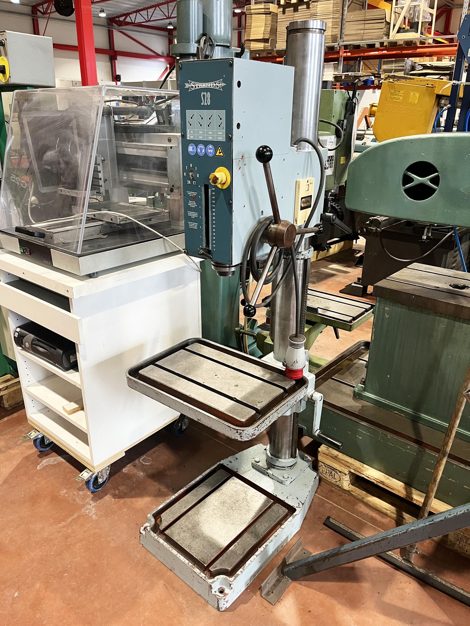Drilling machine Strands S28 - Column drill presses - Drilling machines ...