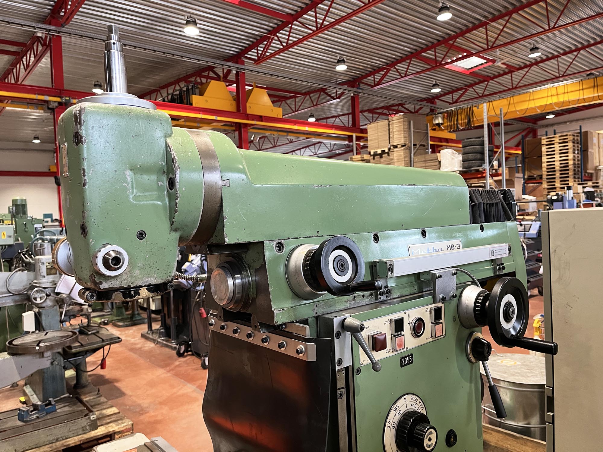 Milling machine Metba MB-3 - Manual Milling Machines - Milling machines ...