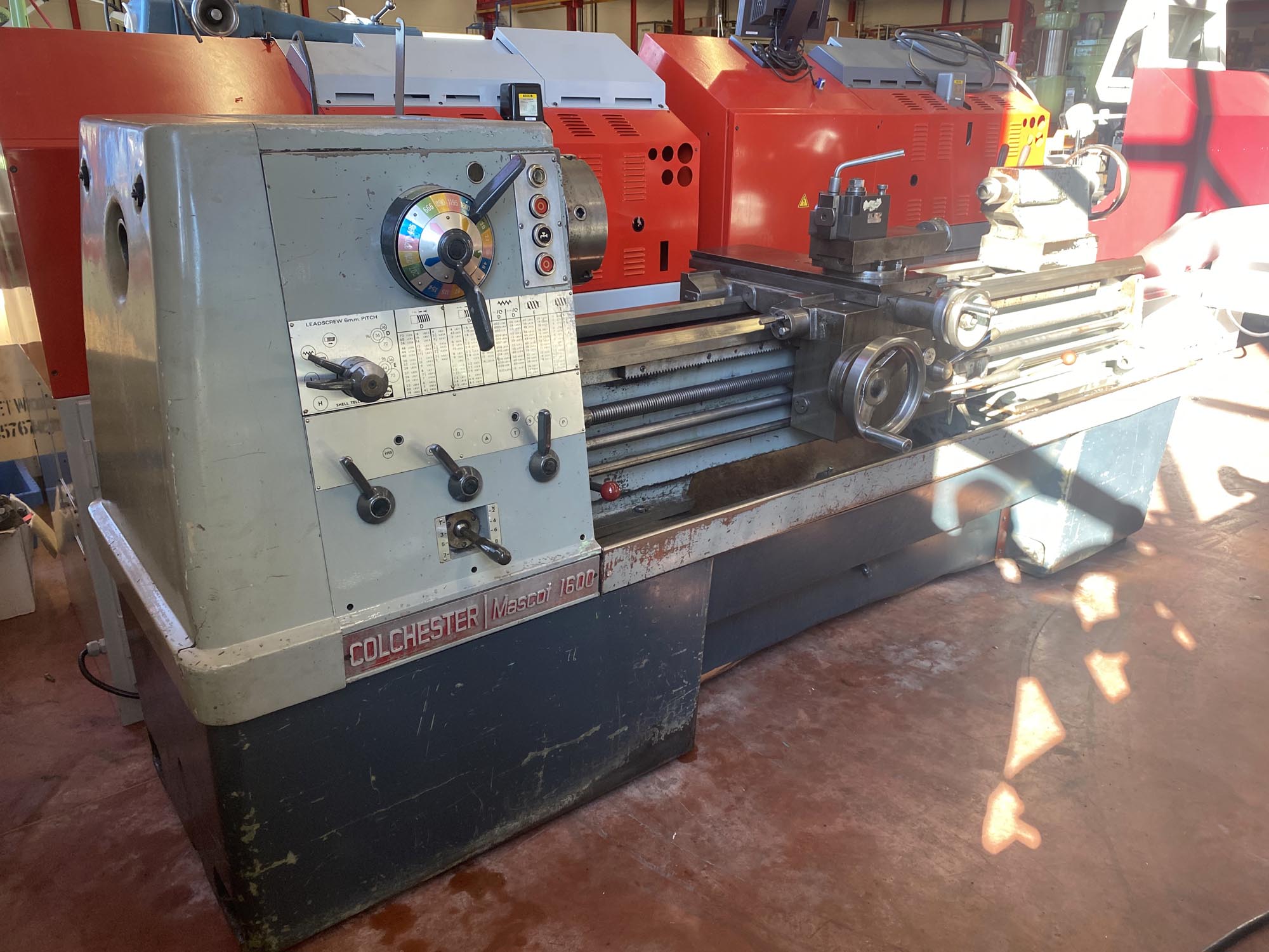 Lathe Colchester Mascot 1600 - Lathes (manual) - Lathes - Machines ...