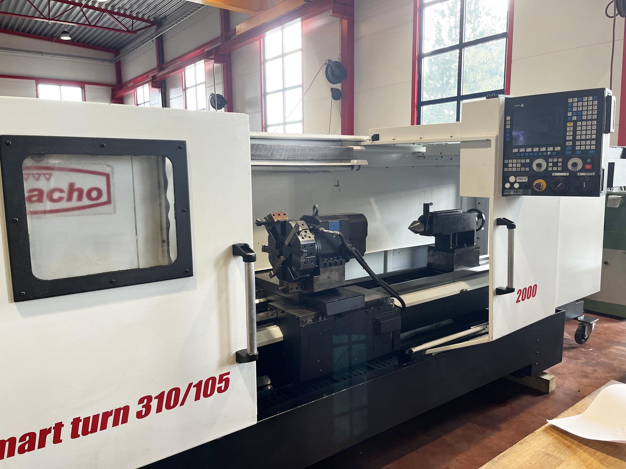 Teach-in svarv Pinacho Smart Turn 310/105. År: 2014. - Teach-in svarvar ...