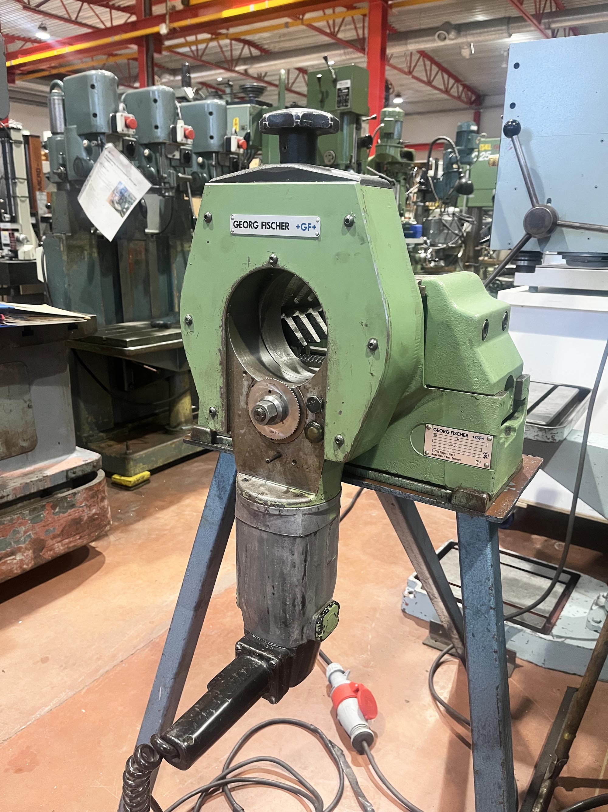 Pipe saw cutter George Fischer RAe4 - Circular saws - Sawing machines ...