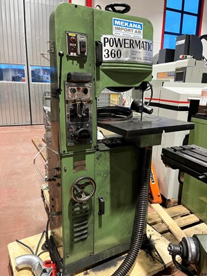 Vertical bandsaw Powermatic 360 - Vertical band saws - Sawing machines ...