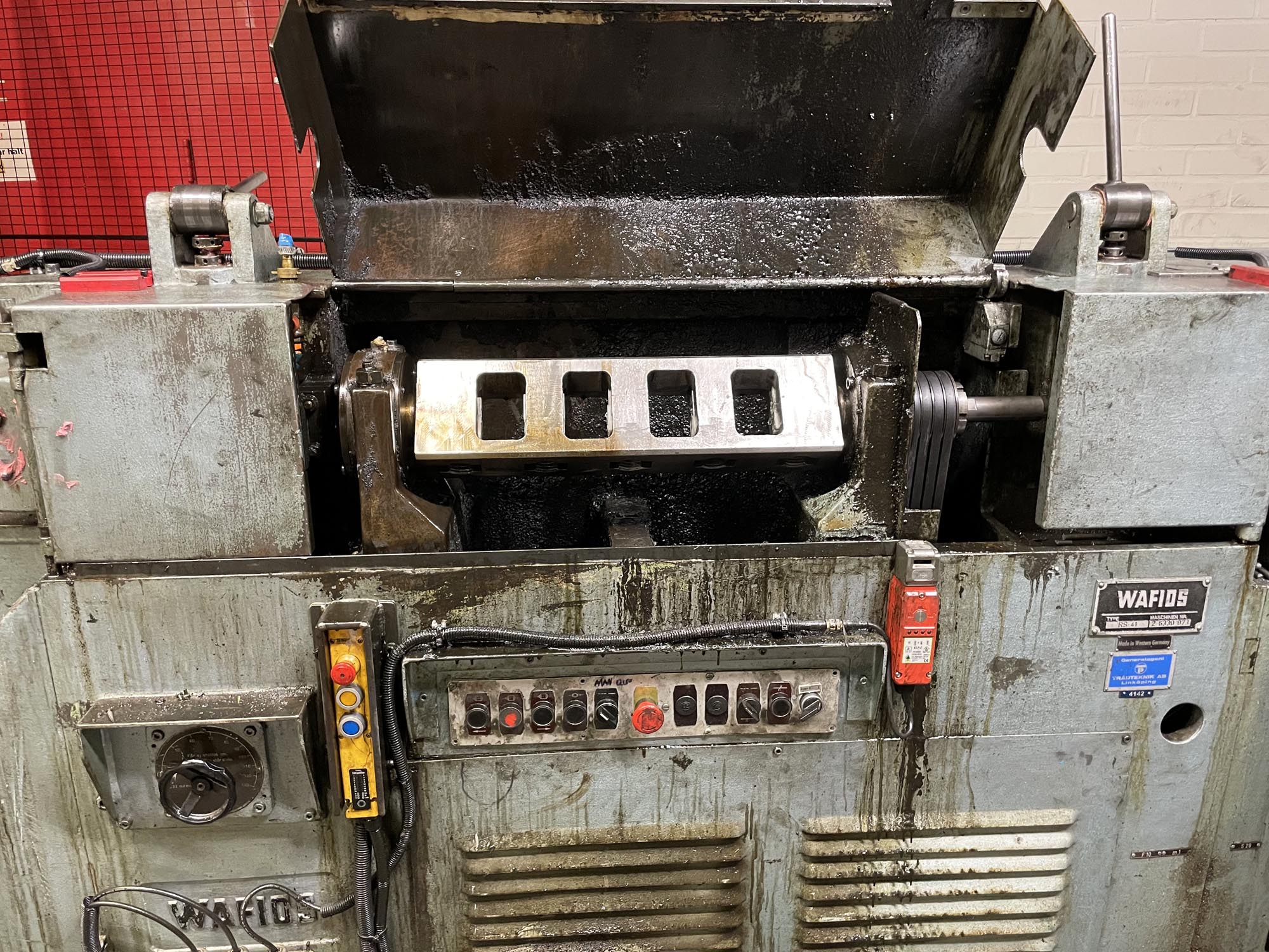 Wire straightening & cutting machine Wafios R41 - Wire cutter - Sheet ...