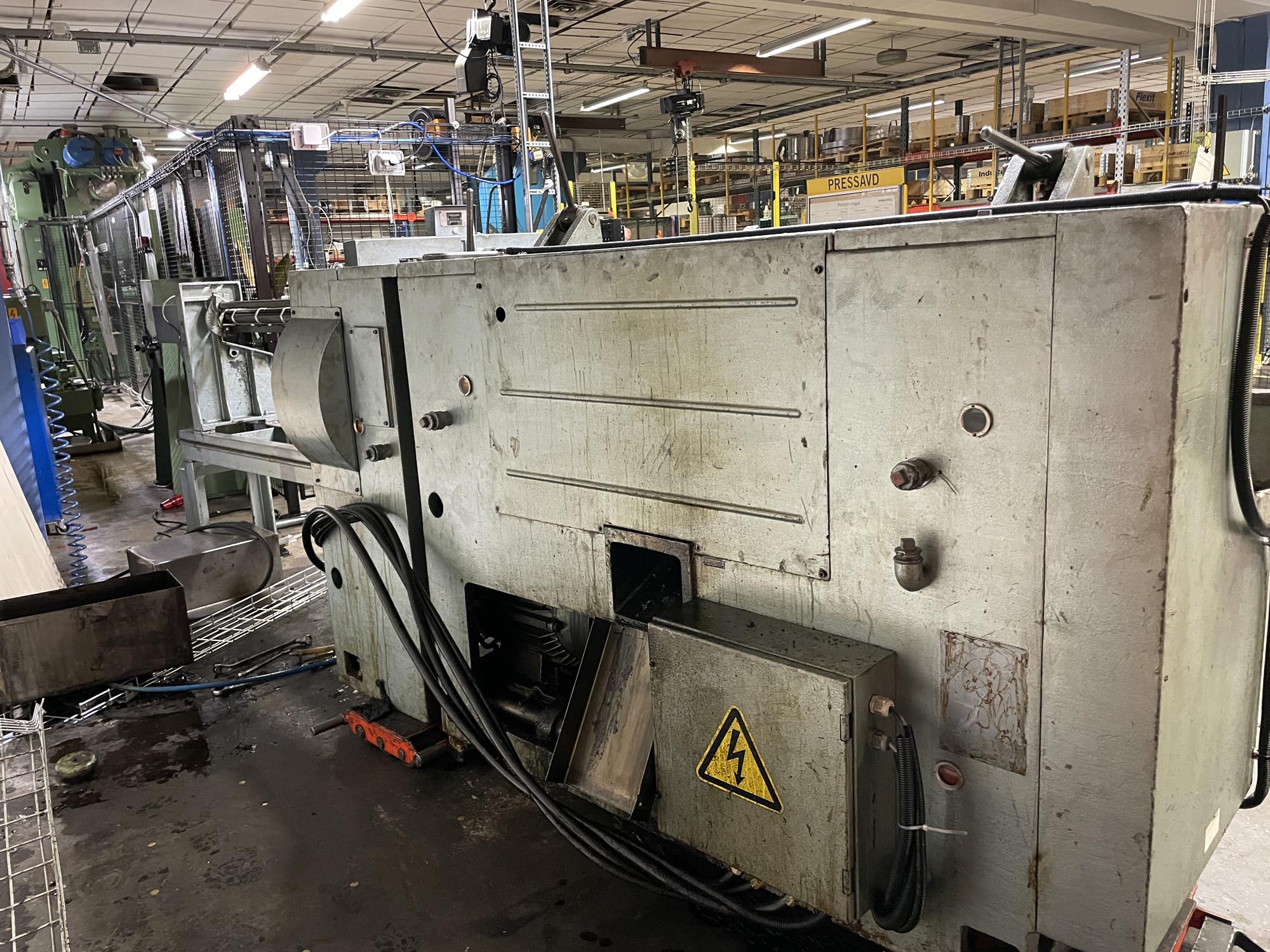 Wire straightening & cutting machine Wafios R41 - Wire cutter - Sheet ...