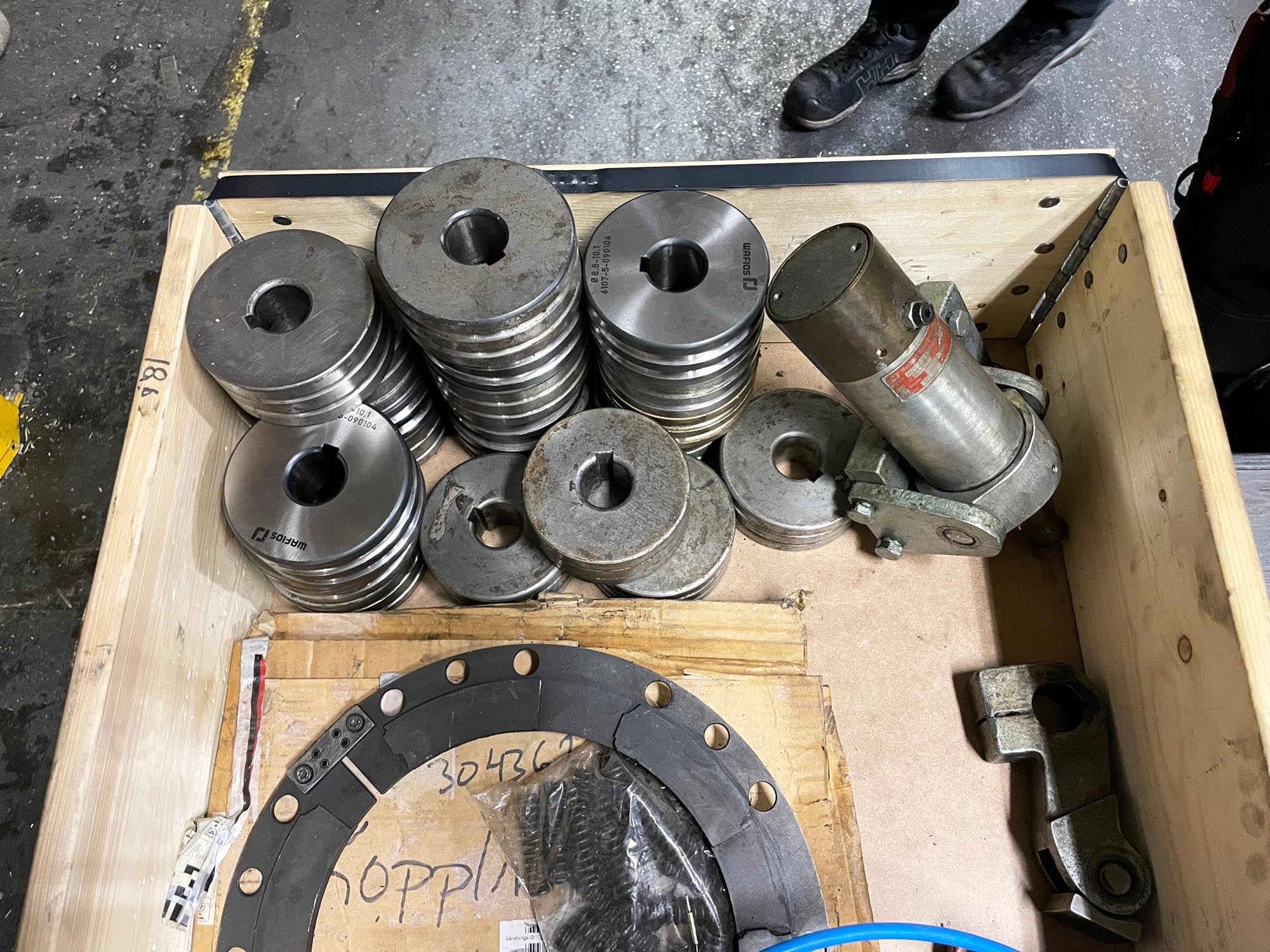 Wire straightening & cutting machine Wafios R41 - Wire cutter - Sheet ...
