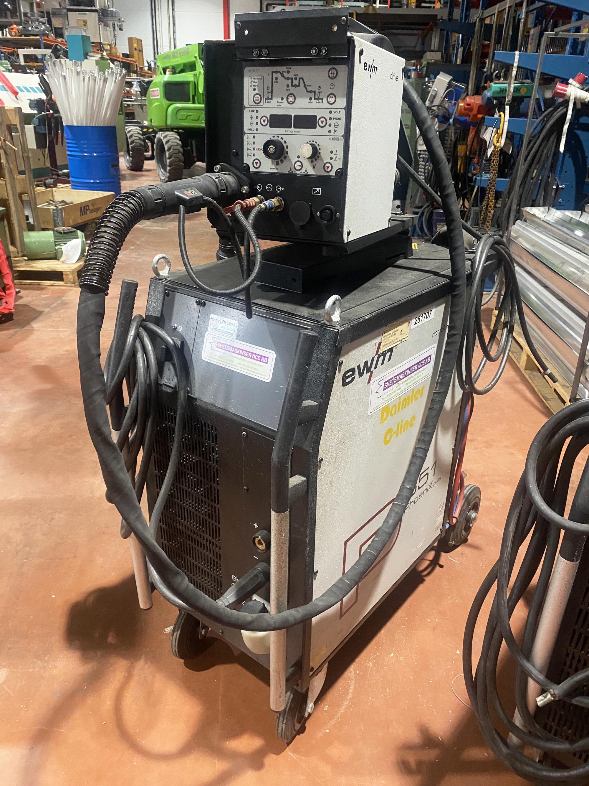 MIG welder EWM Phoneix 351 Progress Puls - MIG/MAG Machines - Welding ...