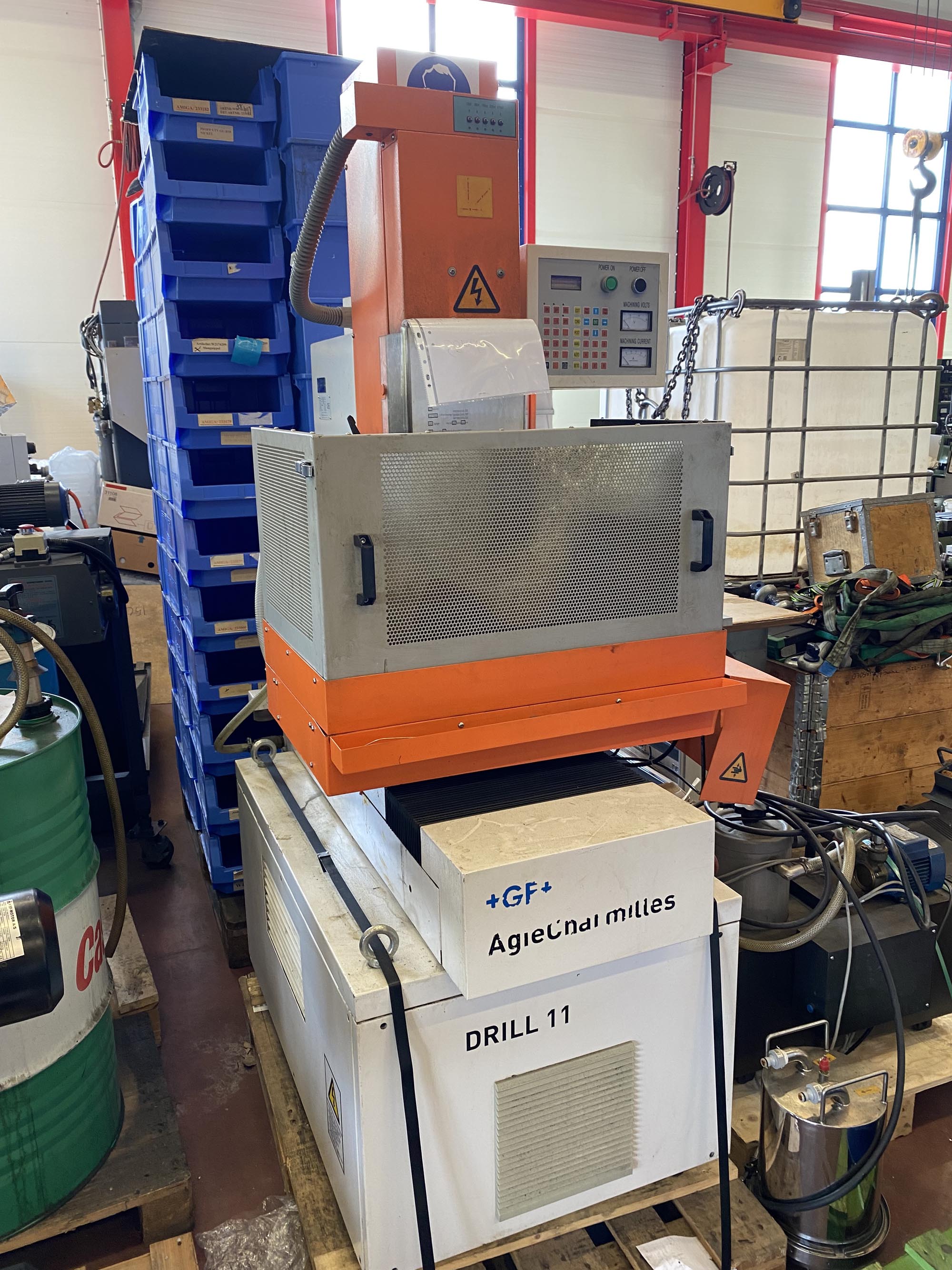 Start hole EDM Agie Charmilles Drill 11 EDM - EDM Start Hole Machines ...