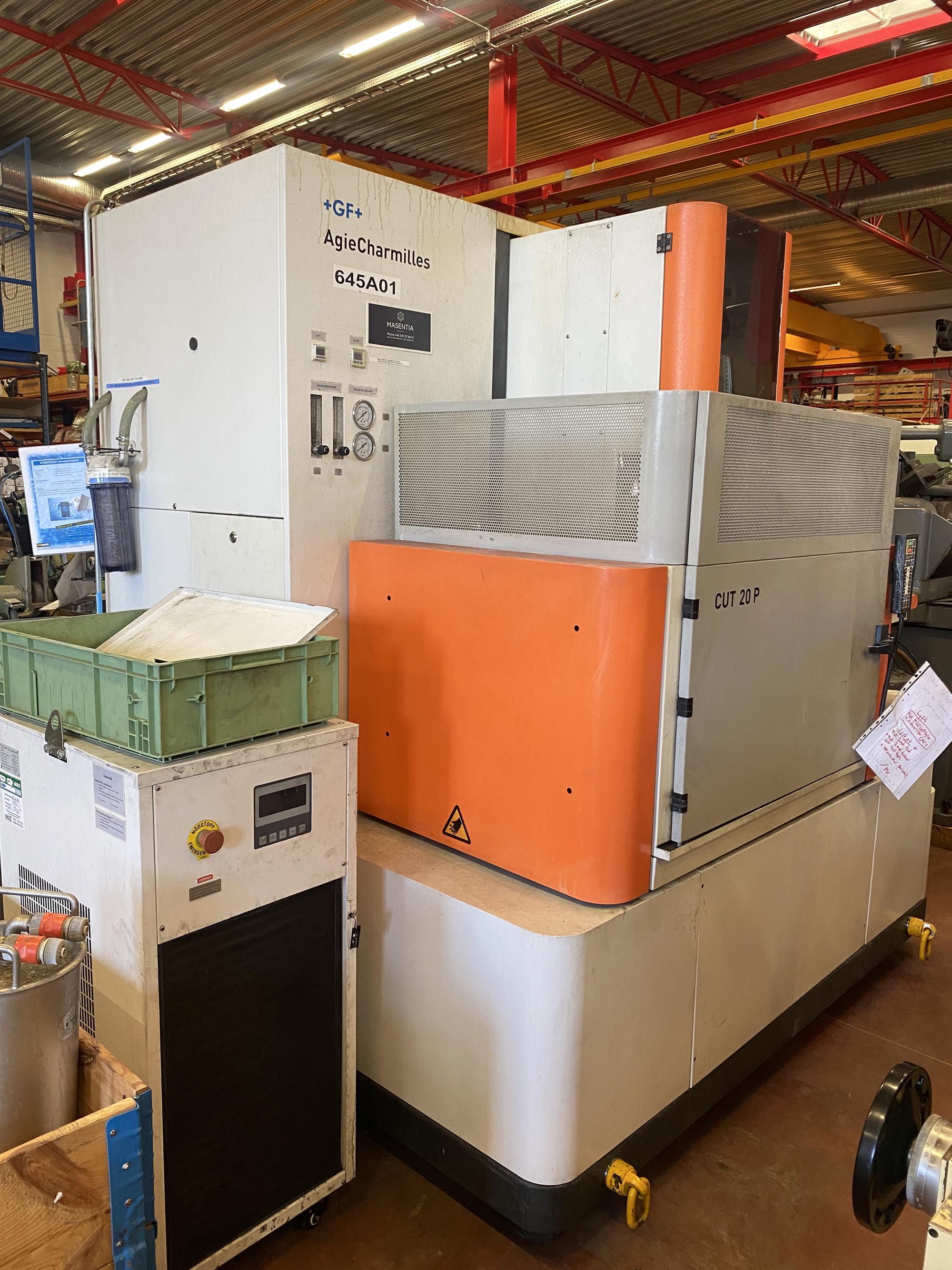 Wire EDM machine Agie Charmilles CUT20P EDM - EDM Wire Machines - EDM ...
