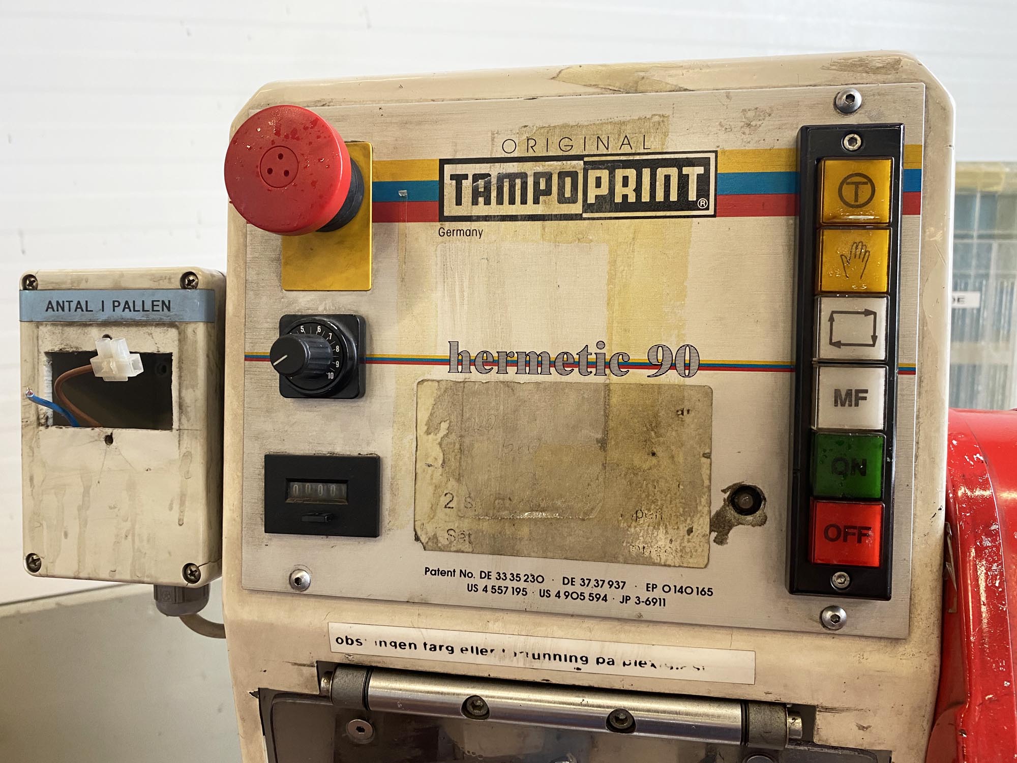 Tampo machine Tampoprint Hermetic 90 - Other machines - Other machines ...