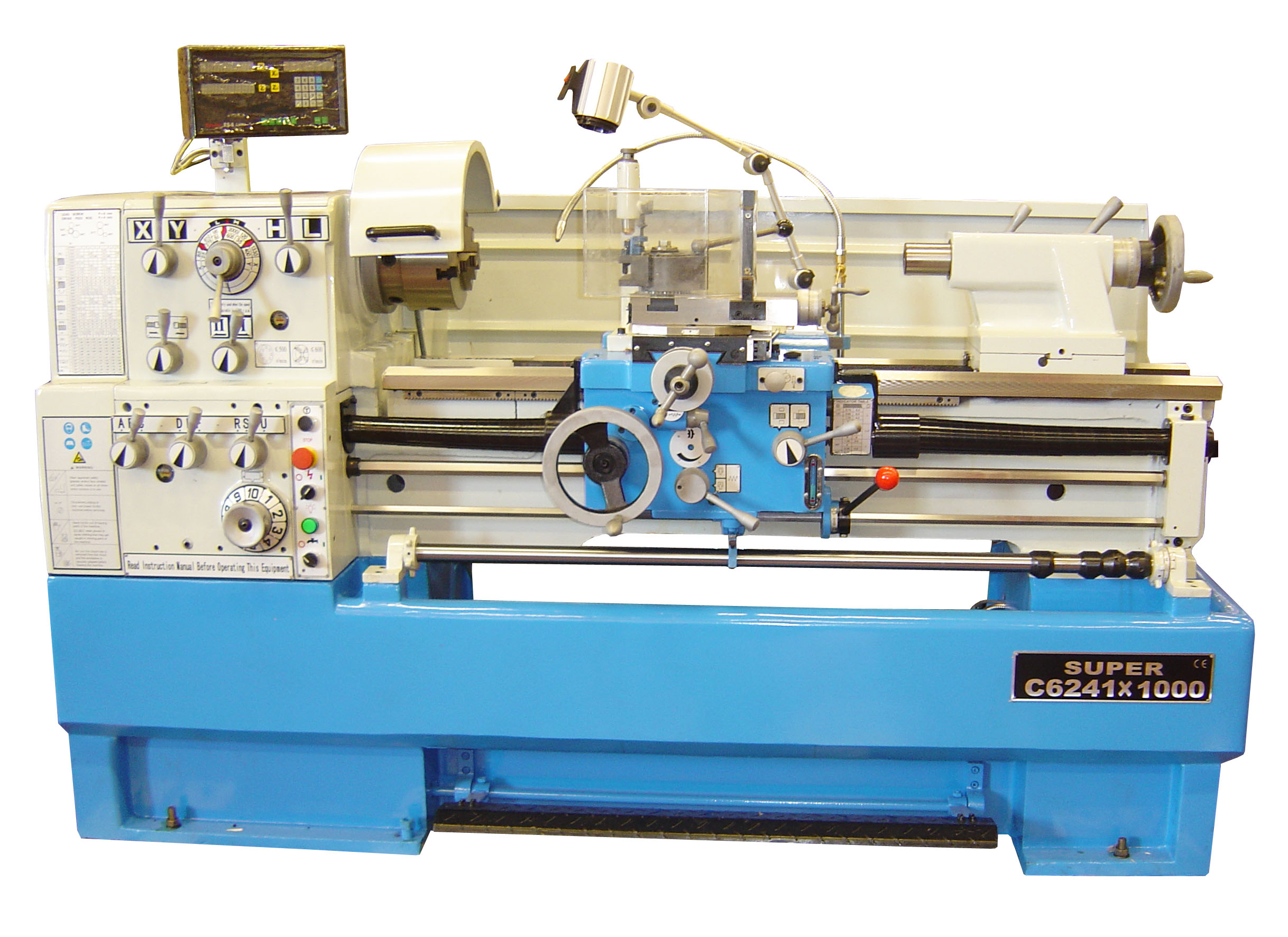 Lathe C6241x1000 - Lathes (manual) - Lathes - Machines - Gnosjö Maskin