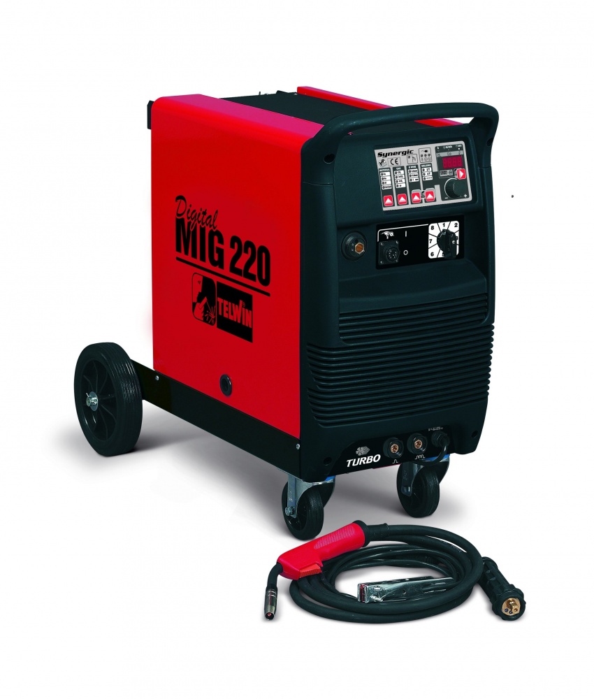 Telwin Digital MIG 220 SYNERGIC (ERBJUDANDE) - MIG/MAG Svetsar ...